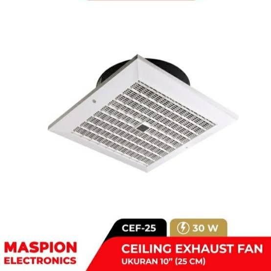 Jual MASPION CEF-25 Ceiling Exhaust Fan 10 inch | Shopee Indonesia