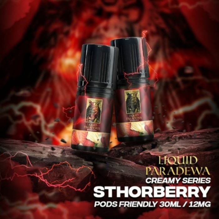 Jual PODS FRIENDLY LIQUID PARADEWA STHORBERRY PODS 30ML 12MG BY RCRAFT ...
