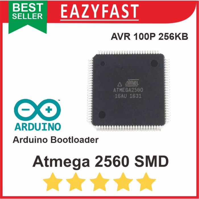Jual IC Atmel Atmega AT Mega 2560 Atmega2560 Chip Bootloader Arduino Mega | Shopee Indonesia