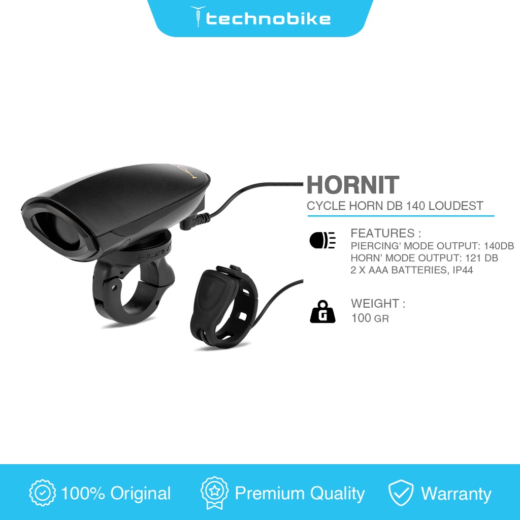 Jual Klakson Sepeda Hornit Cycle Horn DB140 | Shopee Indonesia