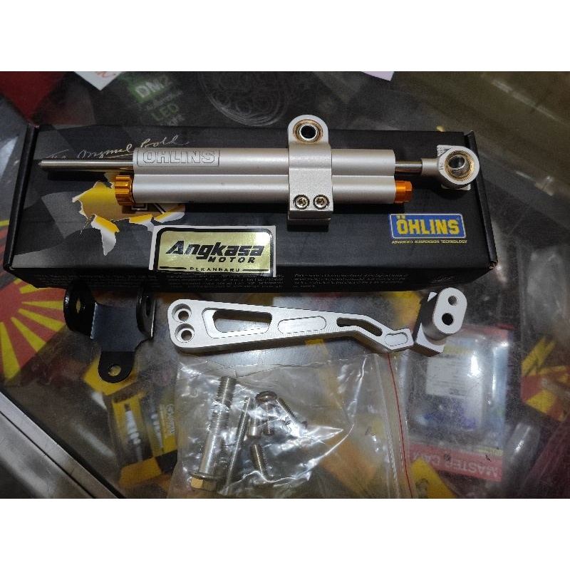 Jual stabilizer stang copy ohlin steering damper klik fungsi | Shopee ...
