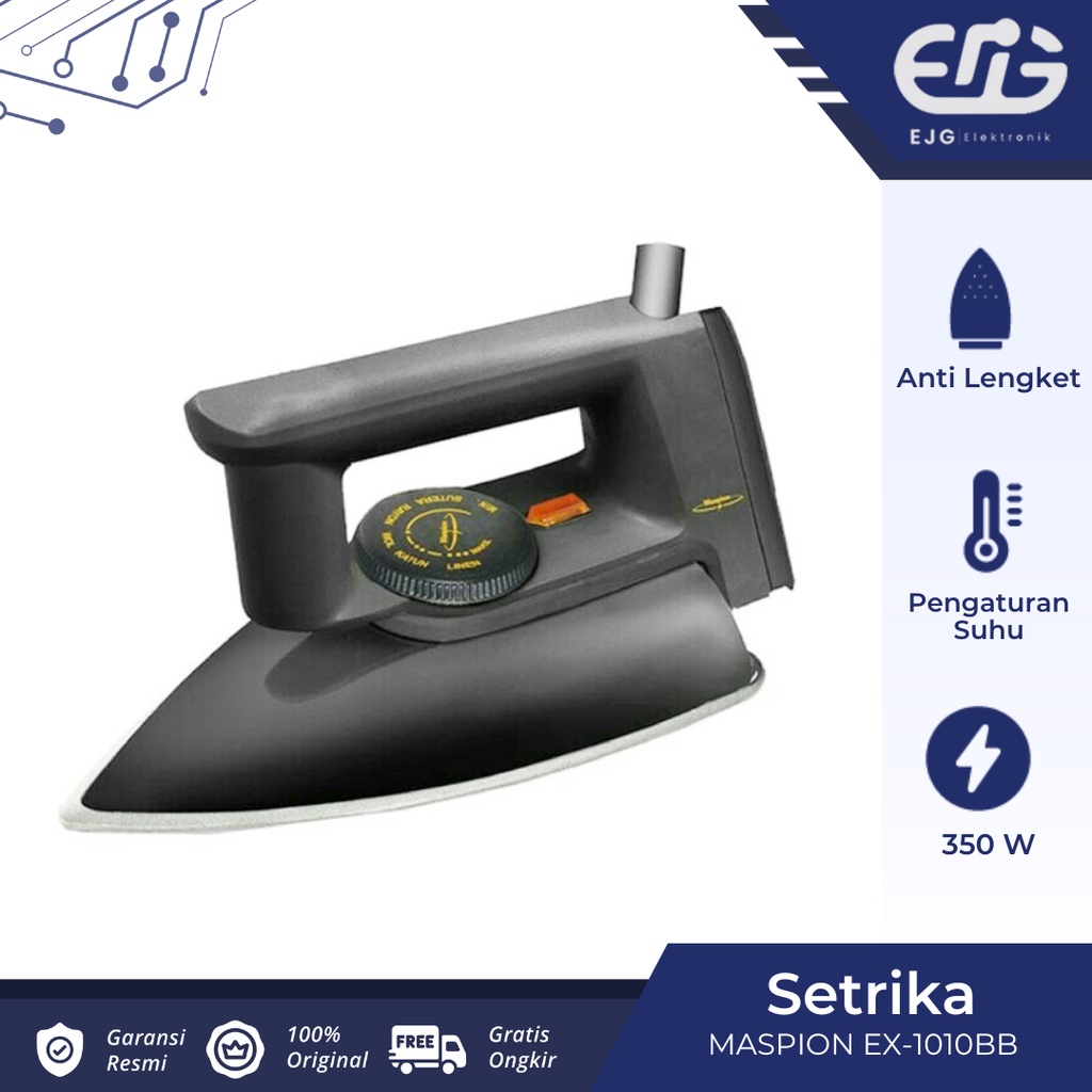 Jual Setrika Maspion EX1010BB / EX 1010 BB / EX-1010 BB / EX-1010BB ...