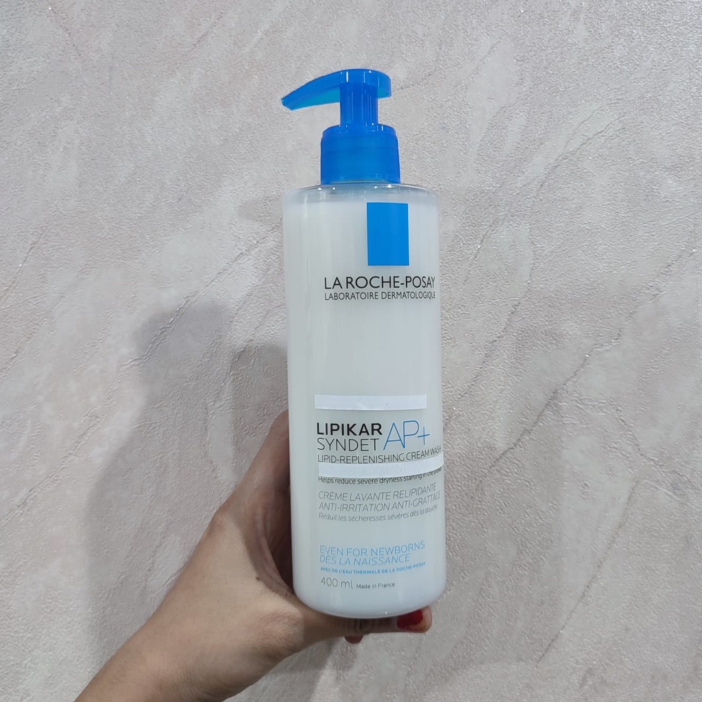 Jual LRP La Roche Posay Lipikar Syndet AP+ Cream Cleanser 400ml ...