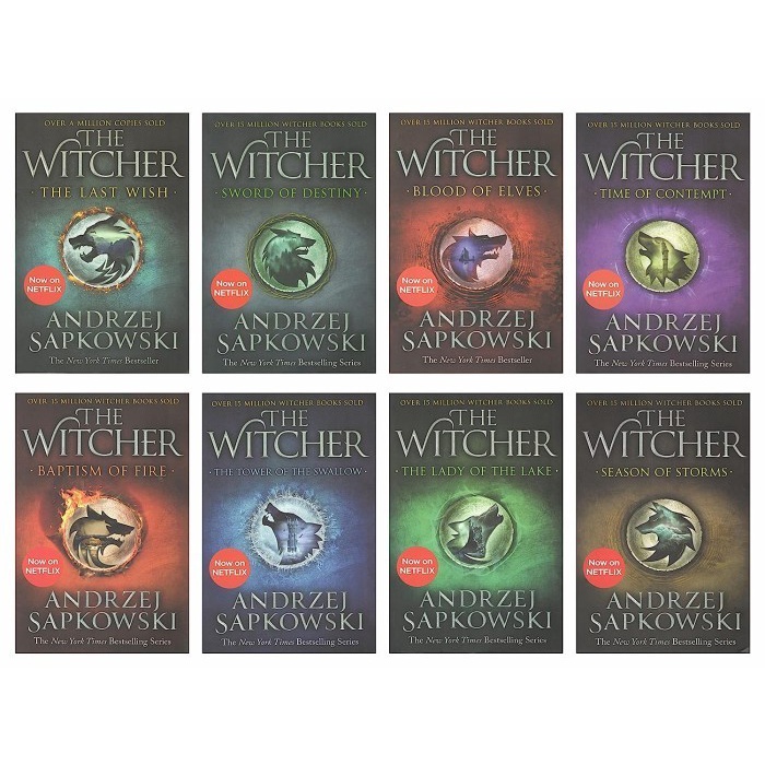 Jual The Complete Witcher Series (8 Books Collection) | Shopee Indonesia