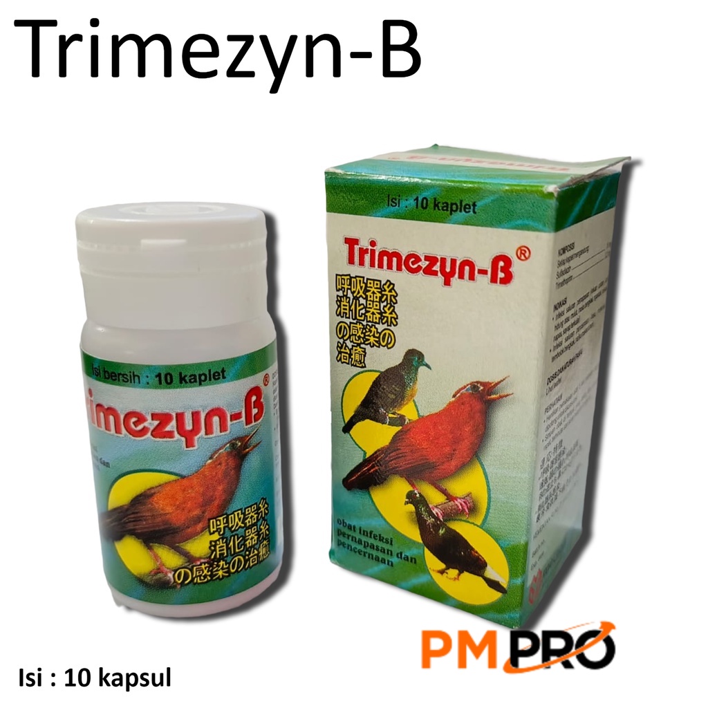 Jual Trimezyn B Plus Isi 10 Kaplet Obat Infeksi Pernafasan Dan ...