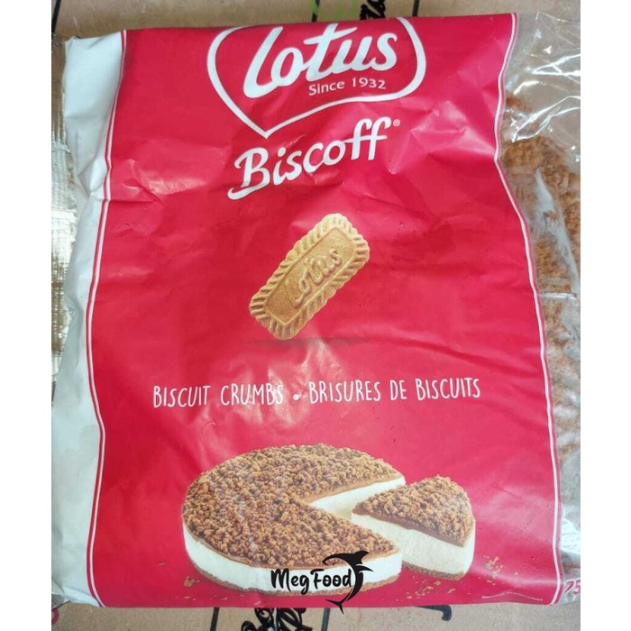 Jual Lotus Biscoff Cookies Crumb | Lotus Biscuit Crumble 750 Gr ...