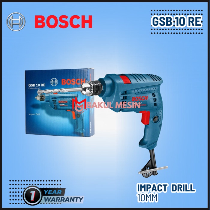 Jual Bosch GSB 10 RE Mesin Bor Tembok 10 mm GSB10 RE | Shopee Indonesia