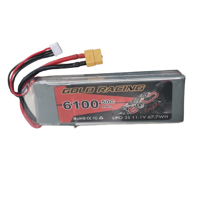 Jual Batre Battery Baterai Lipo 3S 11.1V 6100mAh 50C RC Car Boat Drone - XT60 MJ27 | Shopee ...