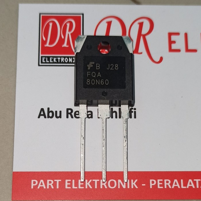 Jual MOSFET 80N60 Power Fet 80A 600v Transistor 600volt Mospet pet Tr ...