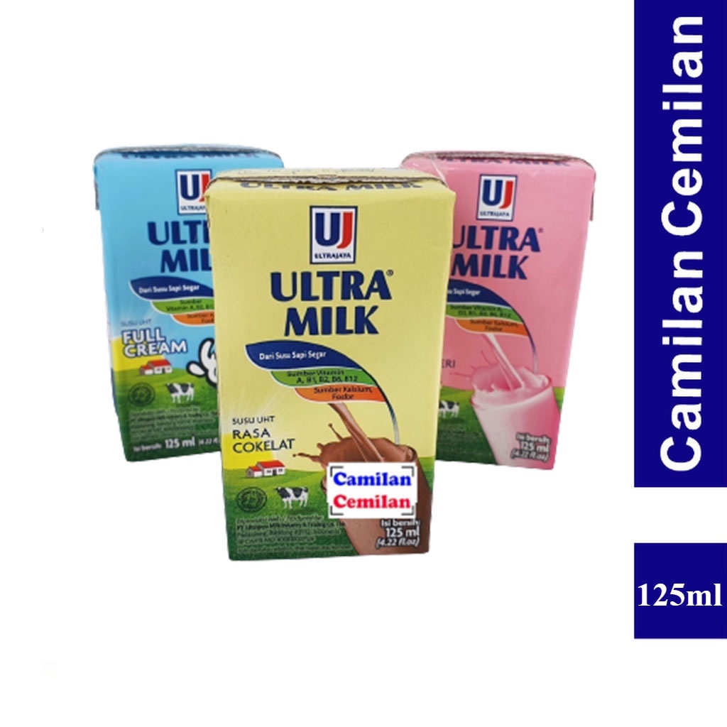 Jual Susu UHT Ultra Milk 125 ml | Shopee Indonesia