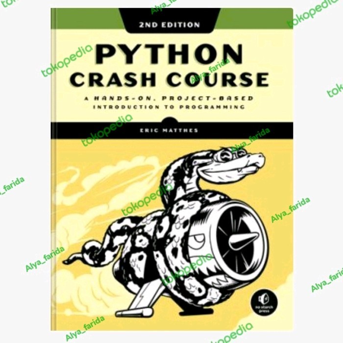 Jual Buku Python Crash Course: A Hands-On, Project-Based Introduction | Shopee Indonesia