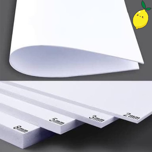 Jual PVC Foam Board / Papan Busa PVC 30x40cm 5mm | Shopee Indonesia