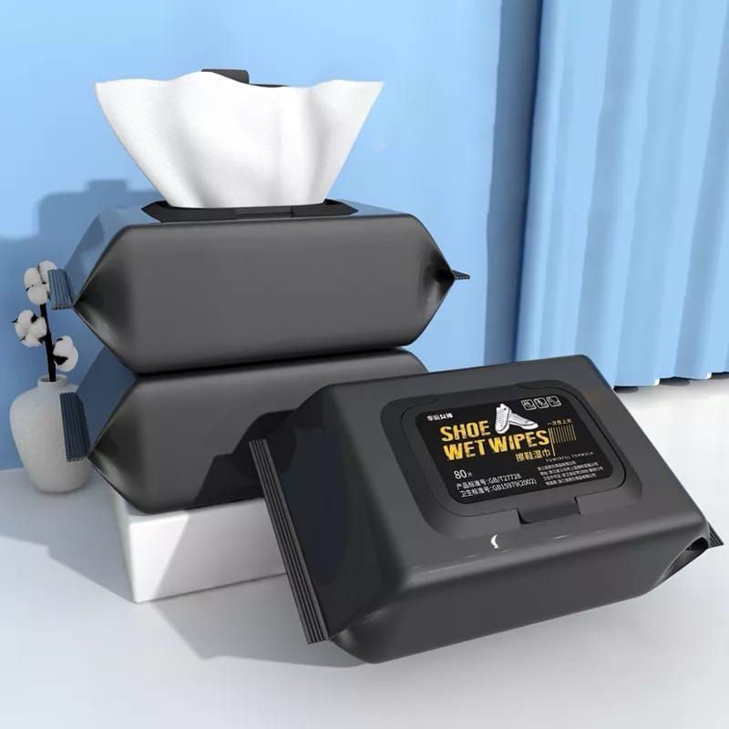 Jual [300gr] | T889 | Tissue Basah Pembersih Sepatu | Quick Wipes Shoes ...