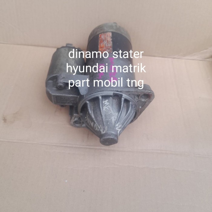 Jual Motor Dinamo Stater Starter Hyundai Matrik Matrix | Shopee Indonesia