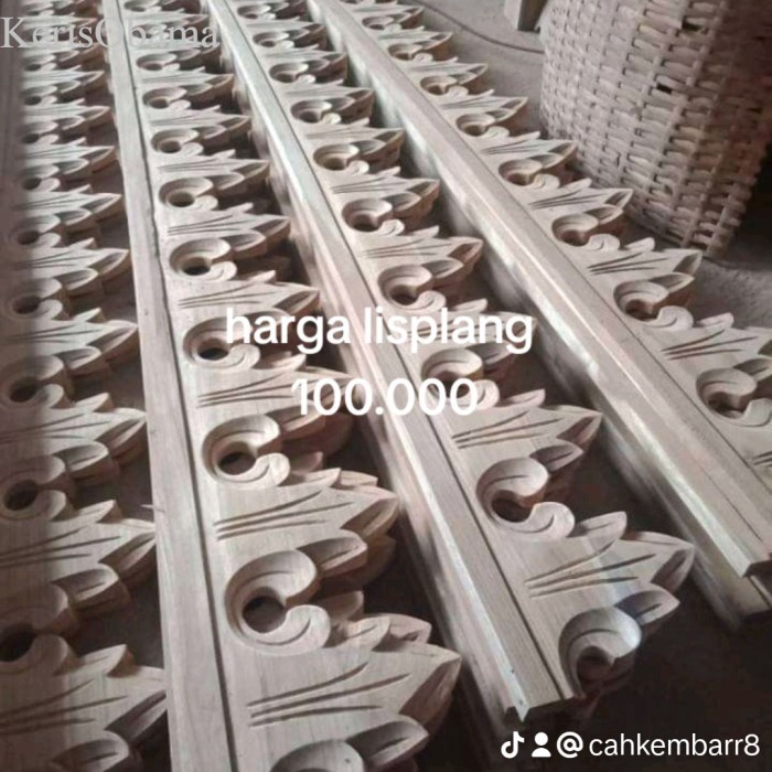 Jual lisplang kayu ukir kayu jati murah | Shopee Indonesia