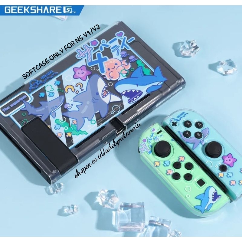 Jual READY NEW Geekshare Soft Case for Nintendo Switch V1/V2 | Shopee Indonesia