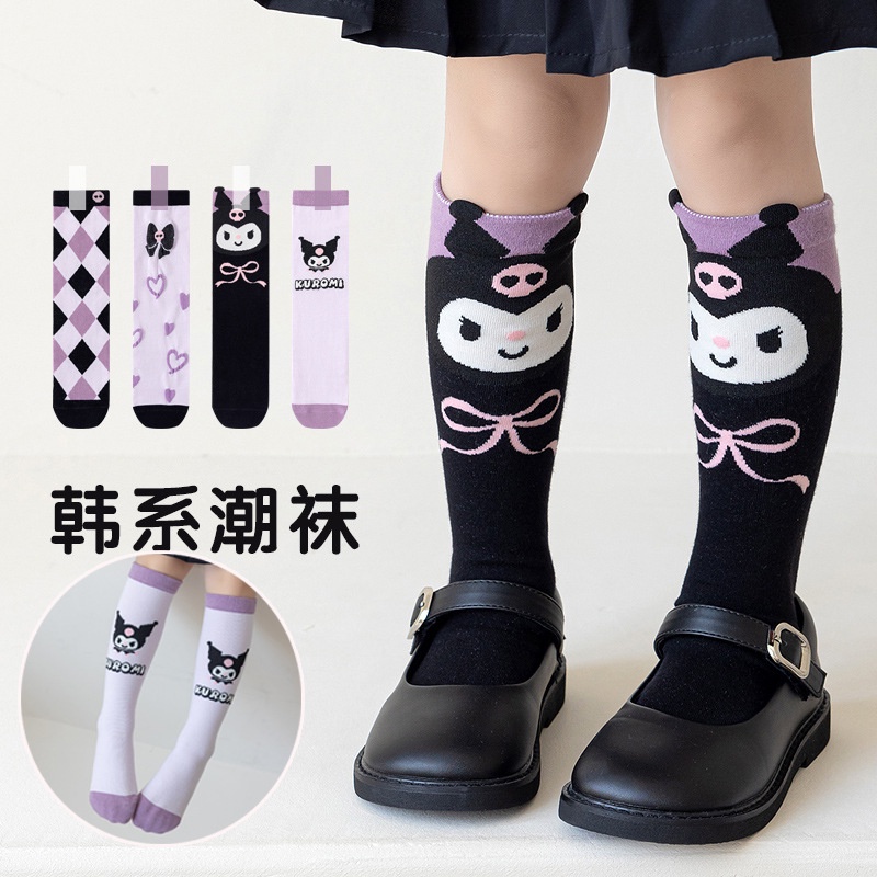 Jual (SYQ) Kaos Kaki Anak-anak Kuromi 3-12th Stoking Bayi Kaus Kaki ...