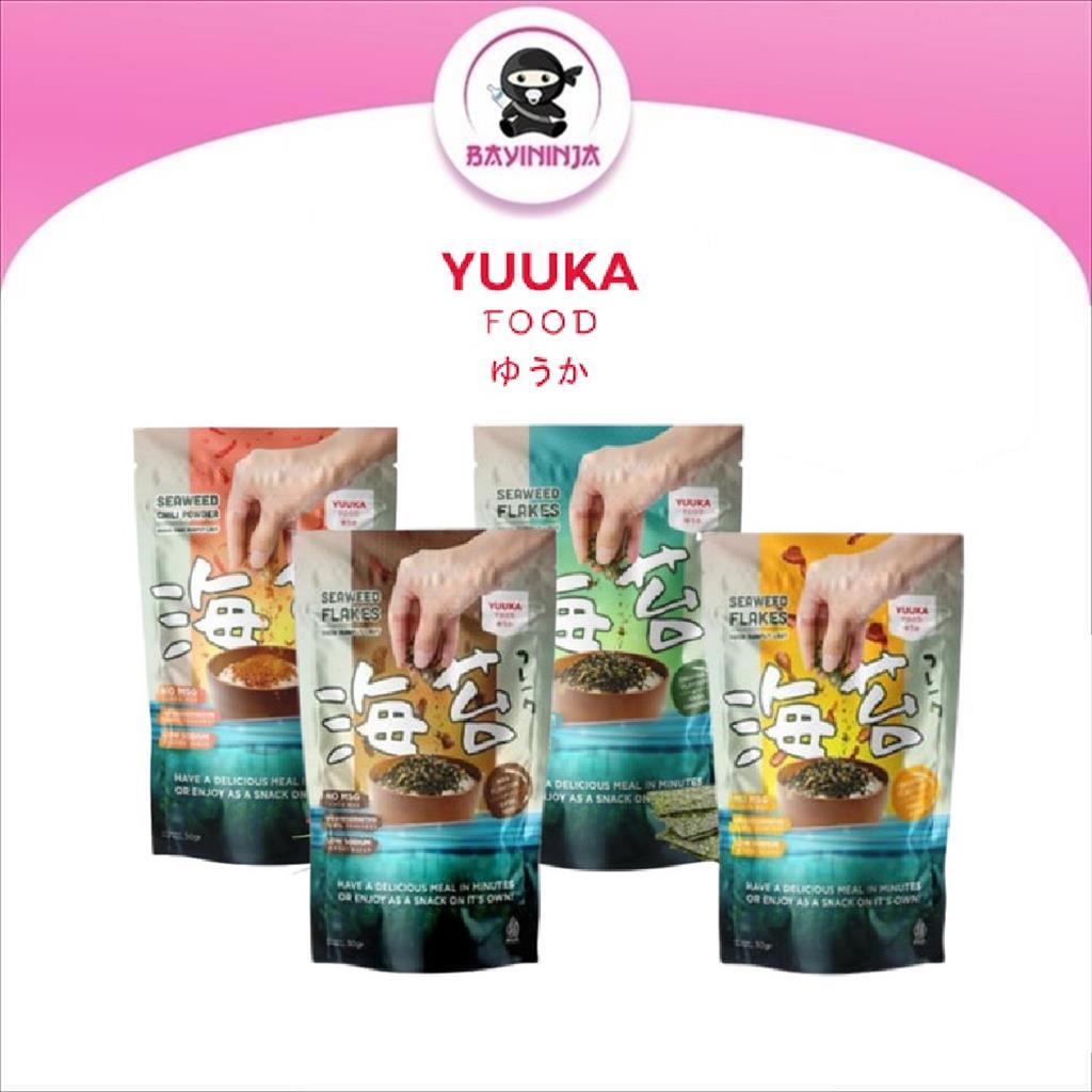 Jual Yuuka Food Bumbu Mpasi Abon Seaweed 50 g | Shopee Indonesia
