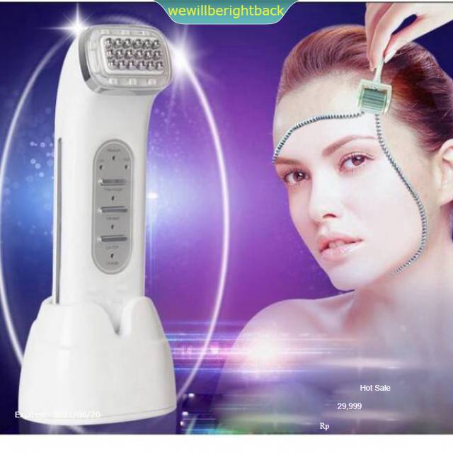 Jual Tirus wajah mini rf hifu Alat Pijat RF Frekuensi Radio frequency ...