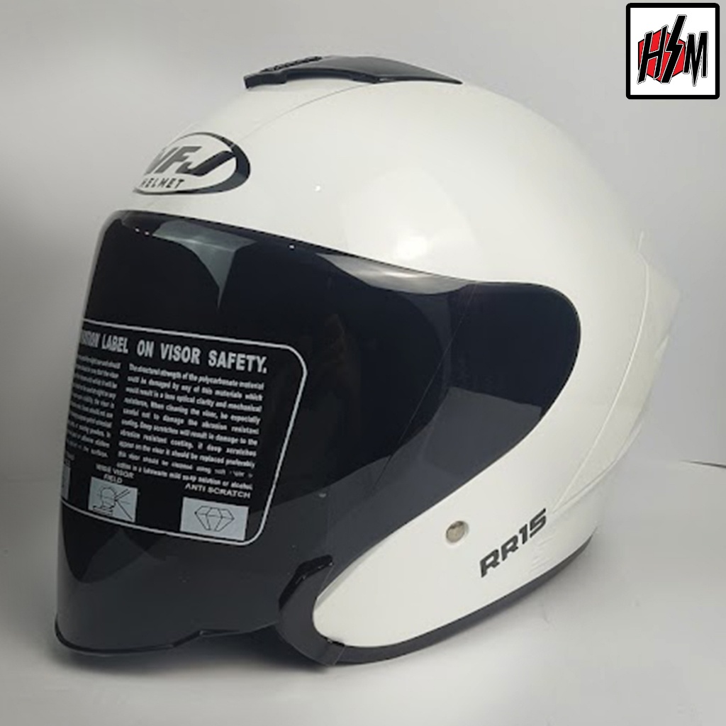 Jual HELM HALF FACE MLA KAIROZ-2 HITAM DOF KACA VISOR CLEAR | HELM PRIA ...