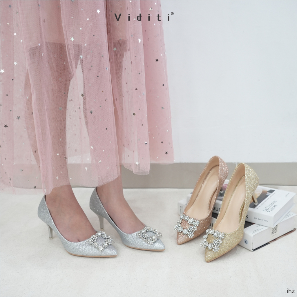 Jual Sepatu Import Wanita - Marlene Heels 6 cm By Viditi // Pesta ...
