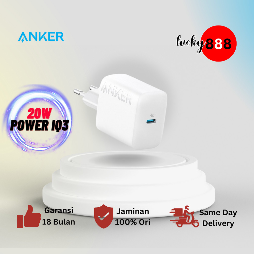 Jual Anker Adaptor 20W 18W PD Fast Charging USB-C+USB-A A2347 A2348 - 1 ... Jual Anker Adaptor 20W 18W PD Fast Charging USB-C+USB-A A2347 A2348 - 1 ...