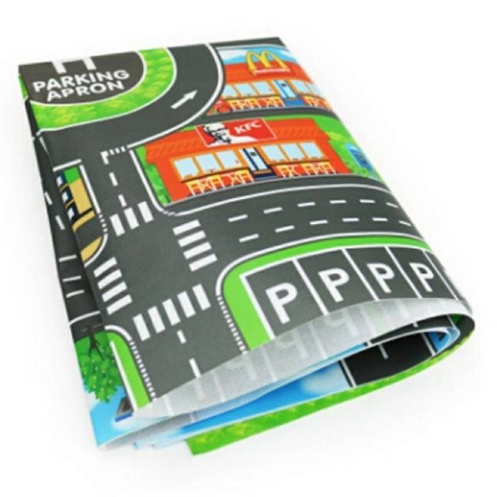 Jual Karpet road map alas bermain anak jalur mainan mobil anak laki ...