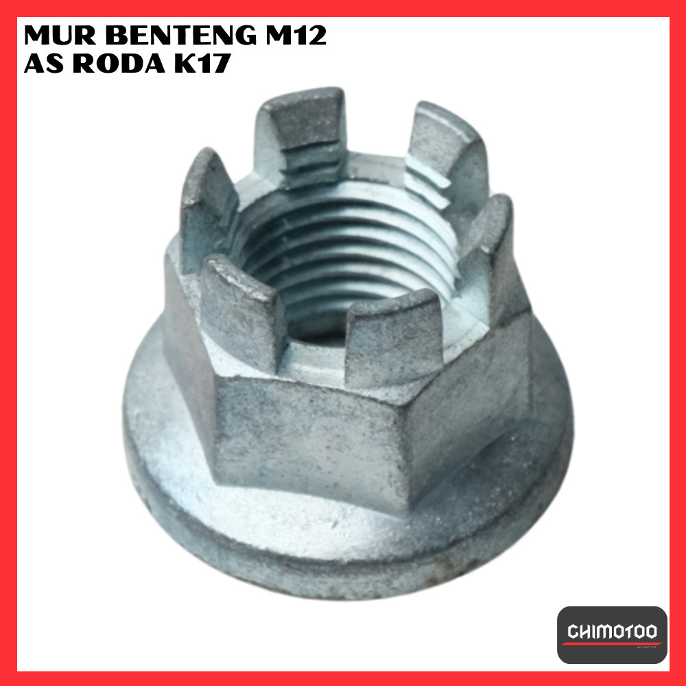 Jual Mur Benteng Kembang M12 Mur As Roda K17 | Shopee Indonesia