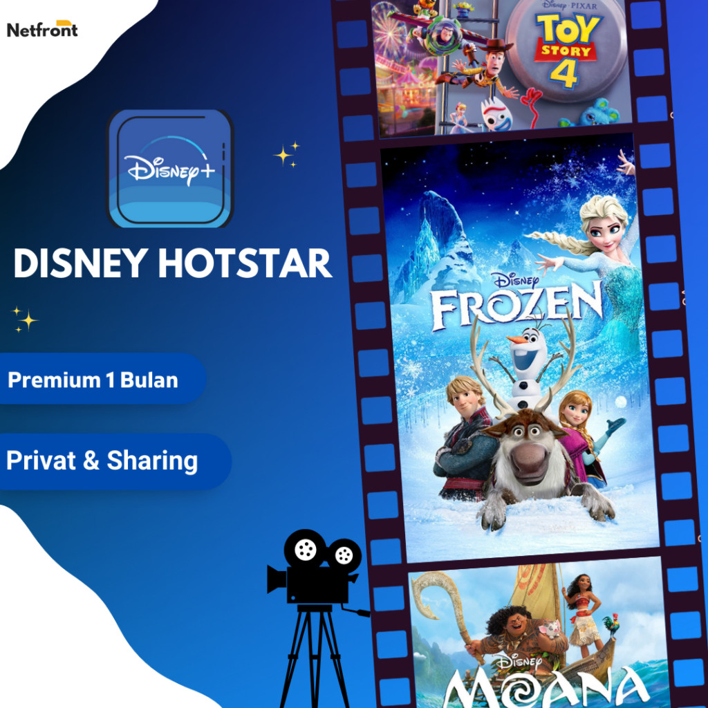 Jual Disneyy Hostar Premium FHD+ 4k Full Garansi | Shopee Indonesia