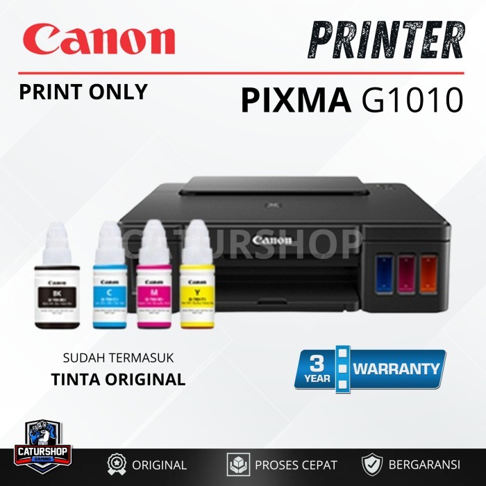 Jual Printer Canon G1010 PIXMA Ink Efficient G-1010 Print Only Original ...