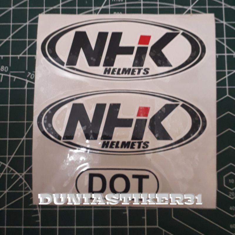Jual Stiker Sticker Helm NHK Set Cutting | Shopee Indonesia