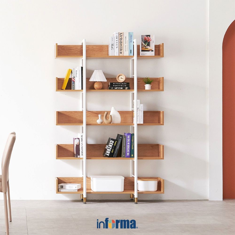 Jual Informa 120 cm Megan Rak 5 Tingkat - Cokelat Organizer Serbaguna ...