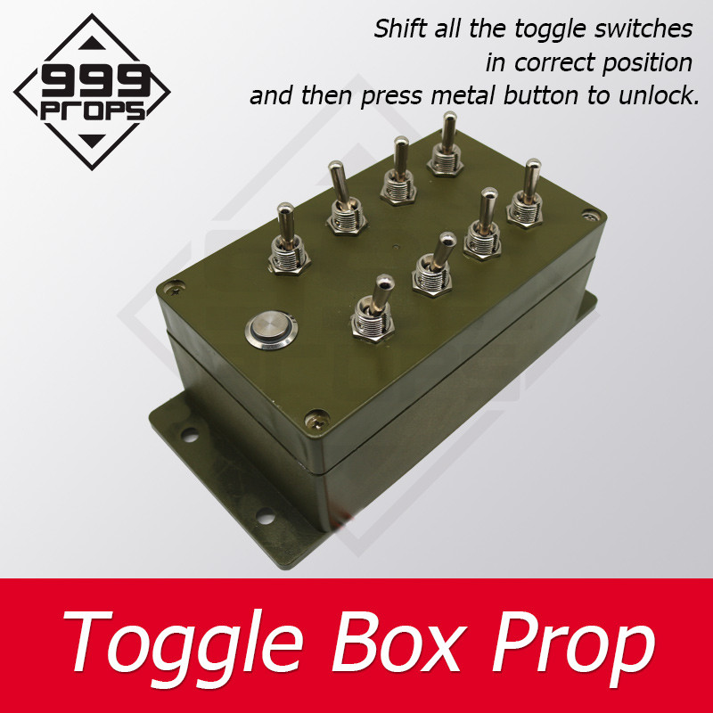 Jual Escape Room Props Toggle Switch adjust toggles to correct position ...