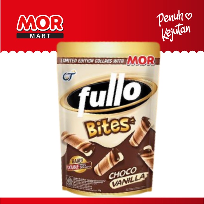 Jual MOR X FULLO Bites Choco Vanilla 70g | Shopee Indonesia