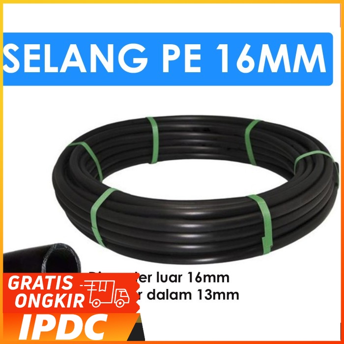 Jual Selang PE 16mm selang air ukuran 16mm atau 1/2 inch - per meter ...