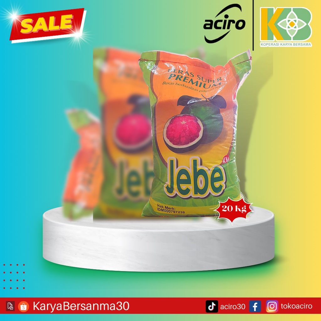 Jual BERAS JEBE 20KG | Shopee Indonesia