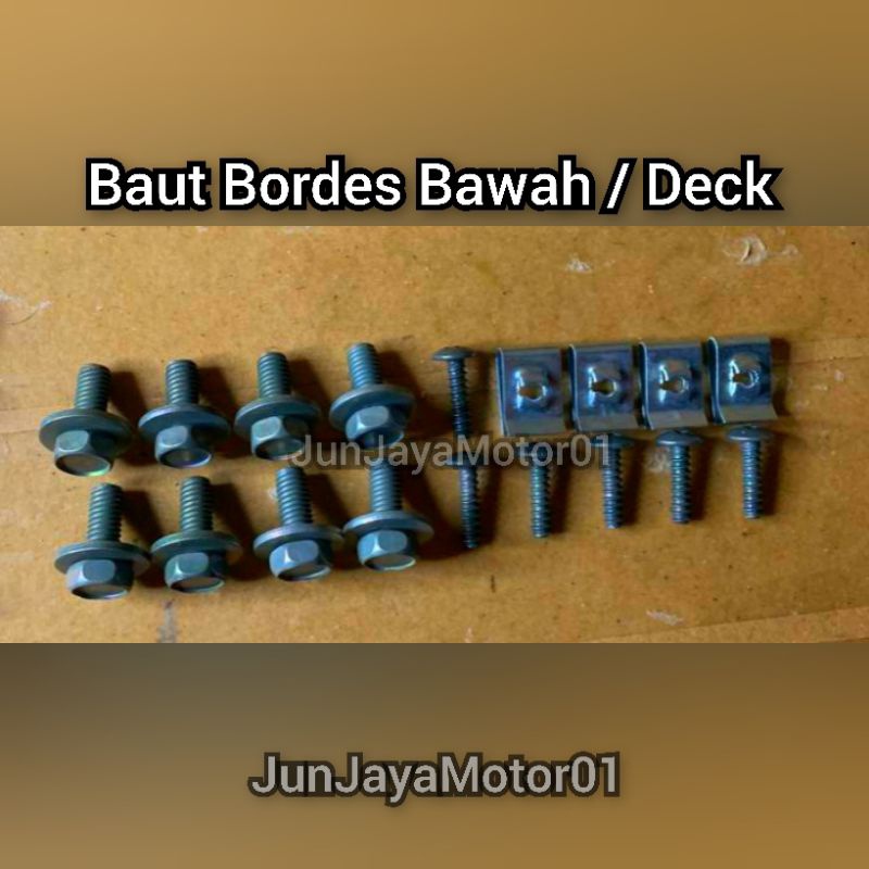 Jual Baut Lengkap Full Set Body Vario 125 Old / Baut Lengkap Full Set ...