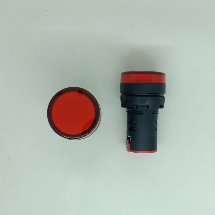 Jual Pilot Lamp LED AD22-22DS 220VAC - Merah | Shopee Indonesia