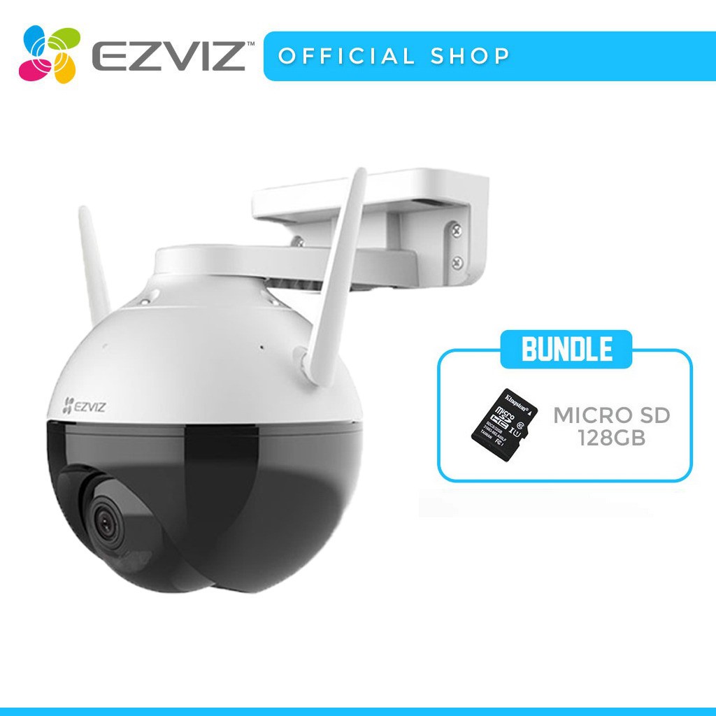 Jual EZVIZ C8C 1080P Bundle Micro 128GB - Color Night Vision Pan & Tilt ...