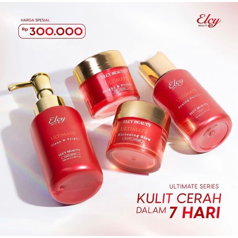 Jual PAKET ELCY LC BEAUTY KF SKIN ORIGINAL KAMASAN TERBARU | Shopee ...