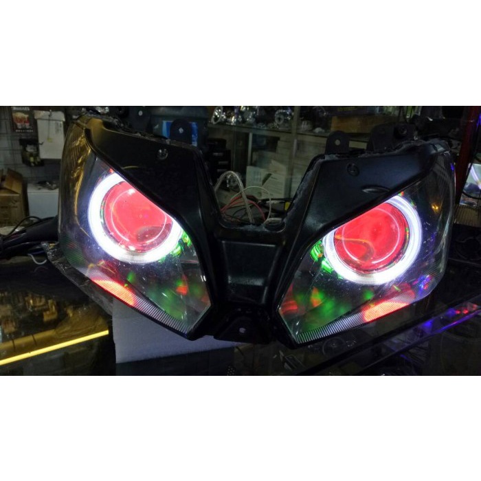 Jual Projector AES HID / Lampu Projie Ninja 250 FI (Tanpa Alis / Drl ... Jual Projector AES HID / Lampu Projie Ninja 250 FI (Tanpa Alis / Drl ...