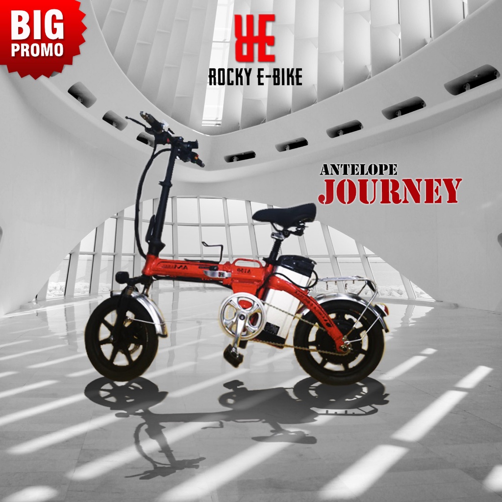 Jual Sepeda Listrik Antelope Type Journey | Rocky E-Bike | Shopee Indonesia