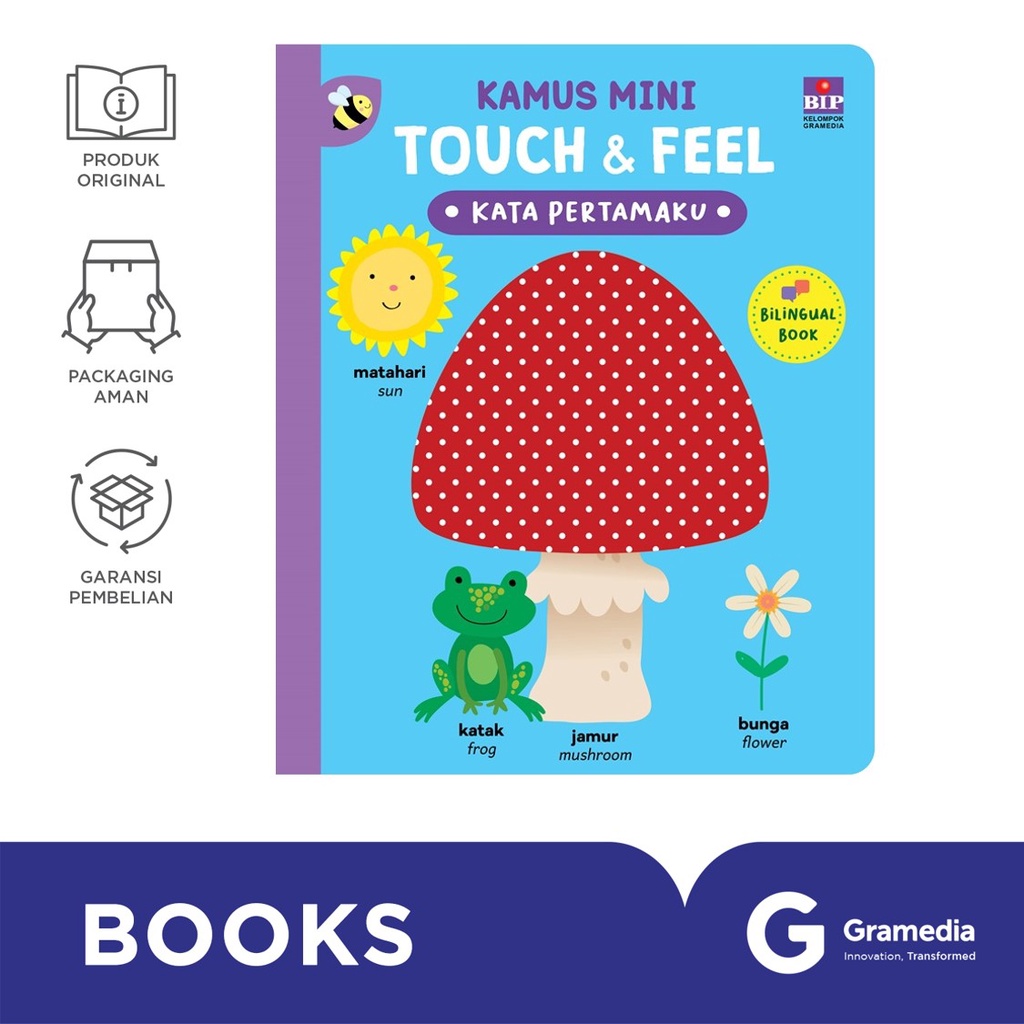 Jual Buku Kamus Mini Touch & Feel Kata Pertamaku (BALLON MEDIA ...