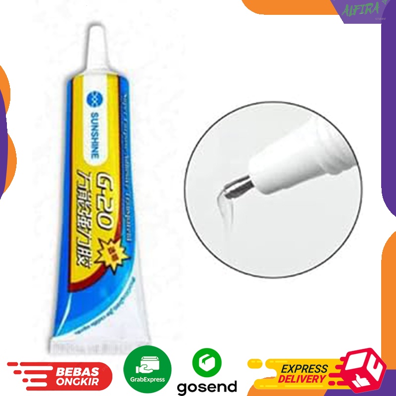 Jual Lem LCD SUNSHINE Touchscreen Serbaguna G20 Bening 50ML | Shopee ...