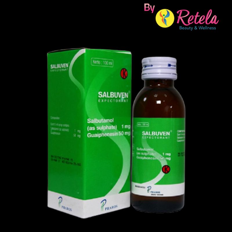 Jual SALBUVEN EXPECTORAN SYRUP 100ML | Shopee Indonesia