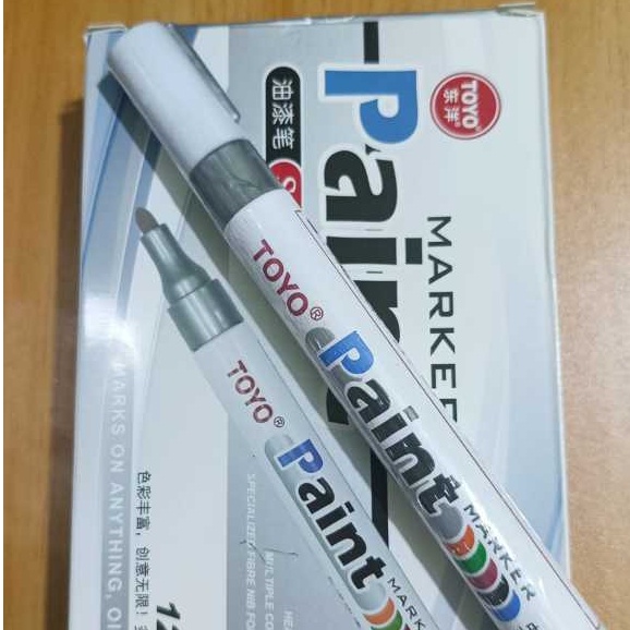 Jual Toyo Paint Marker Spidol TOYO SA101 Spidol Ban Serbaguna (Harga Satuan) | Shopee Indonesia