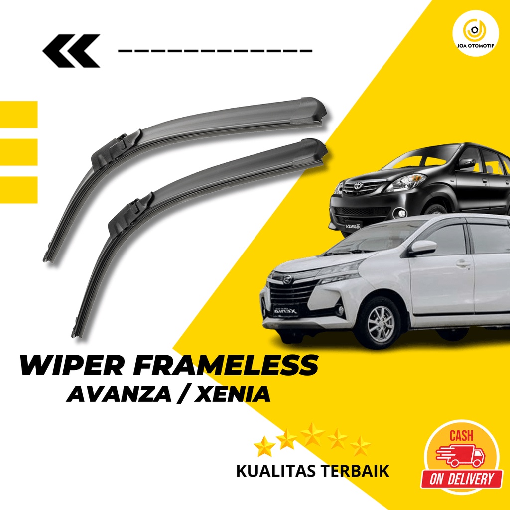 Jual Wiper Frameless Avanza Xenia Lama - Karet Wiper Mobil Toyota Avanza - Daihatsu Xenia ...
