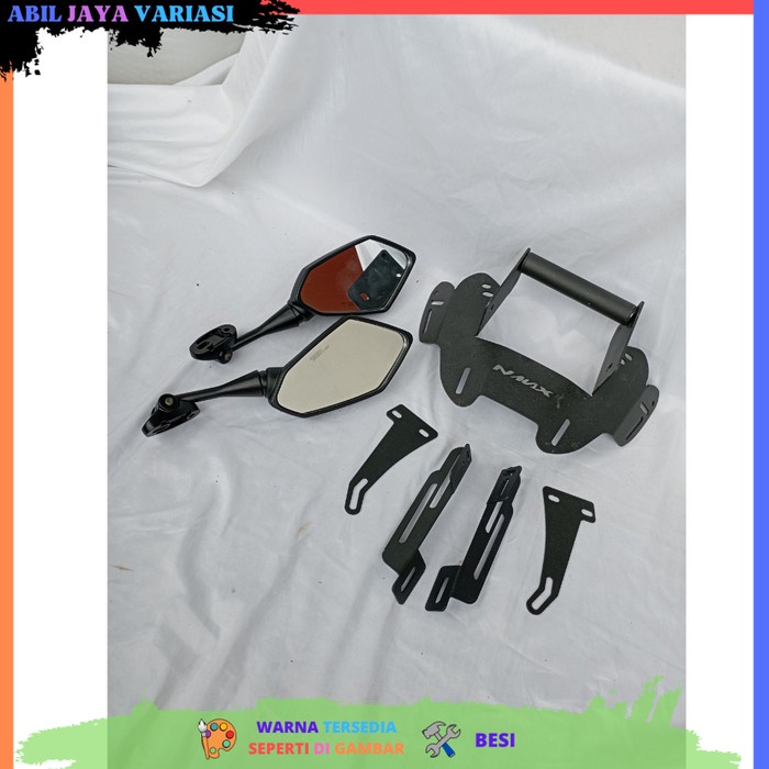 Jual PAKET BREKET SPION SERPO NMAX 2020 NMAX OLD SPION FAIRING MODEL ...