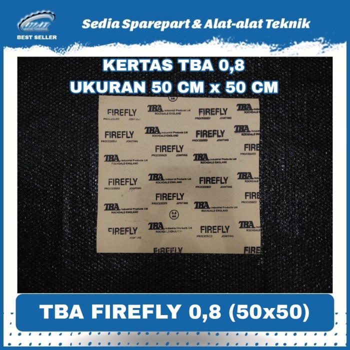 Jual PACKING GASKET PAKING KERTAS TBA FIREFLY TEBAL 0,8 UKURAN 50CM x ...