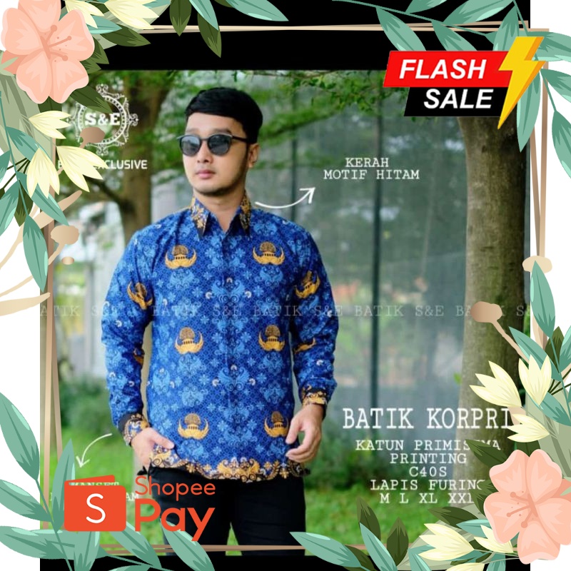 Jual SRAGAM HARI PAHLAWAN //Seragam batik Korpri wanita dan pria(KORPRI TERBARU 2022) ko ...